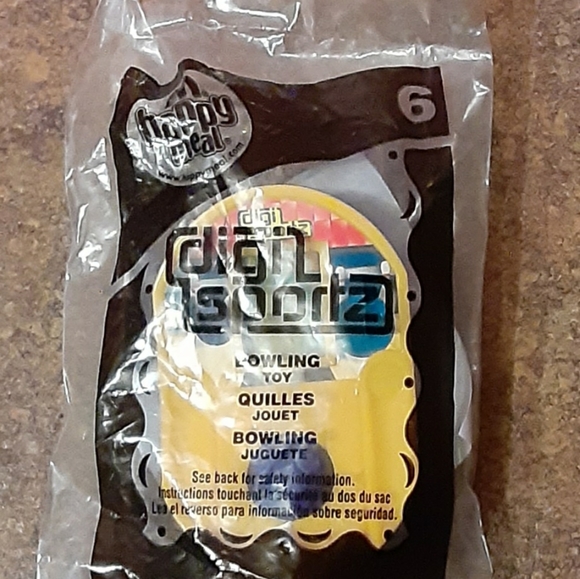 Toys | Vintage Mcdonalds Happy Meal Digi Sportz Bowling | Poshmark